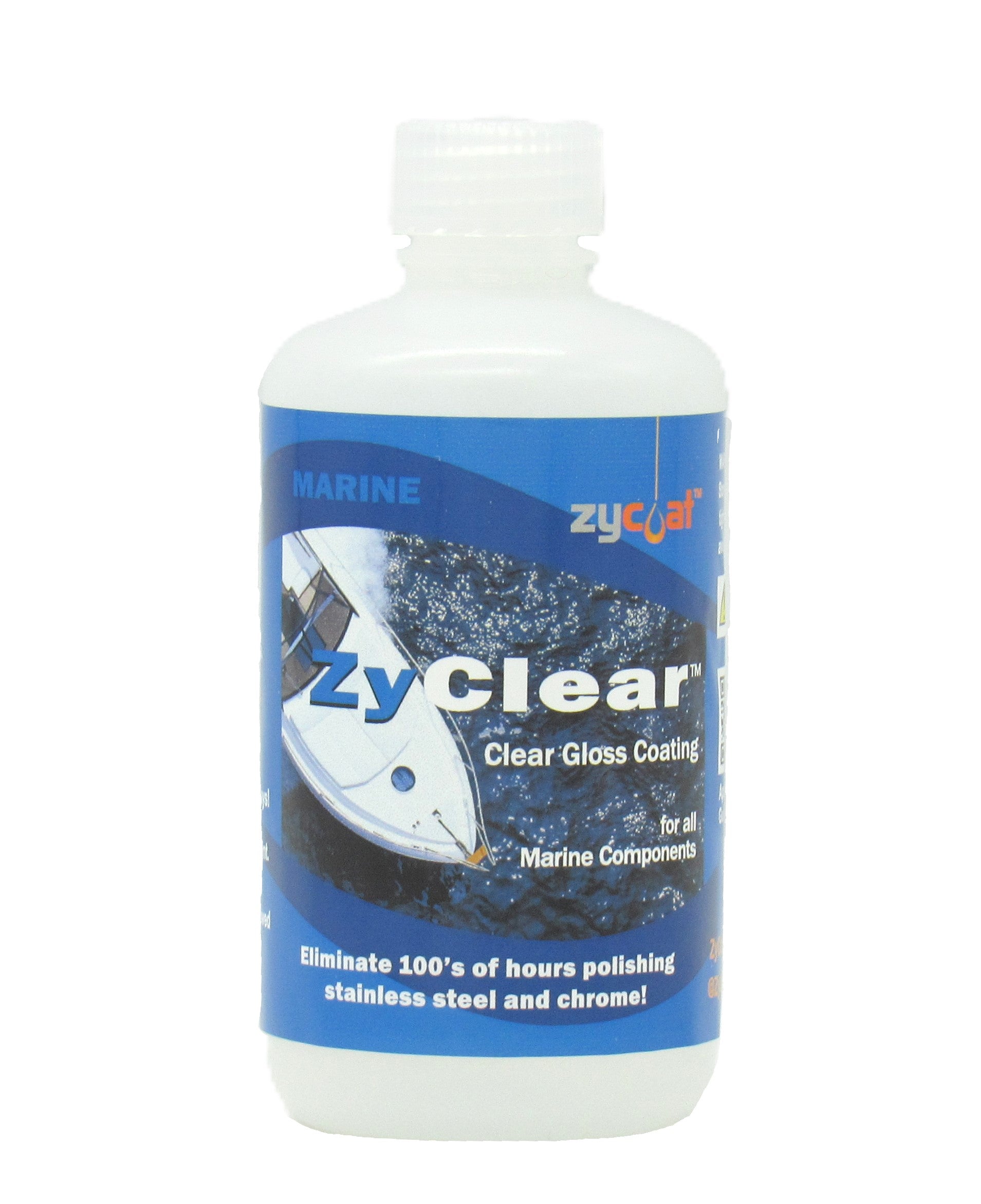 ZyClear Marine Stainless/Chrome Clear Coat - 8oz – ZyCoat