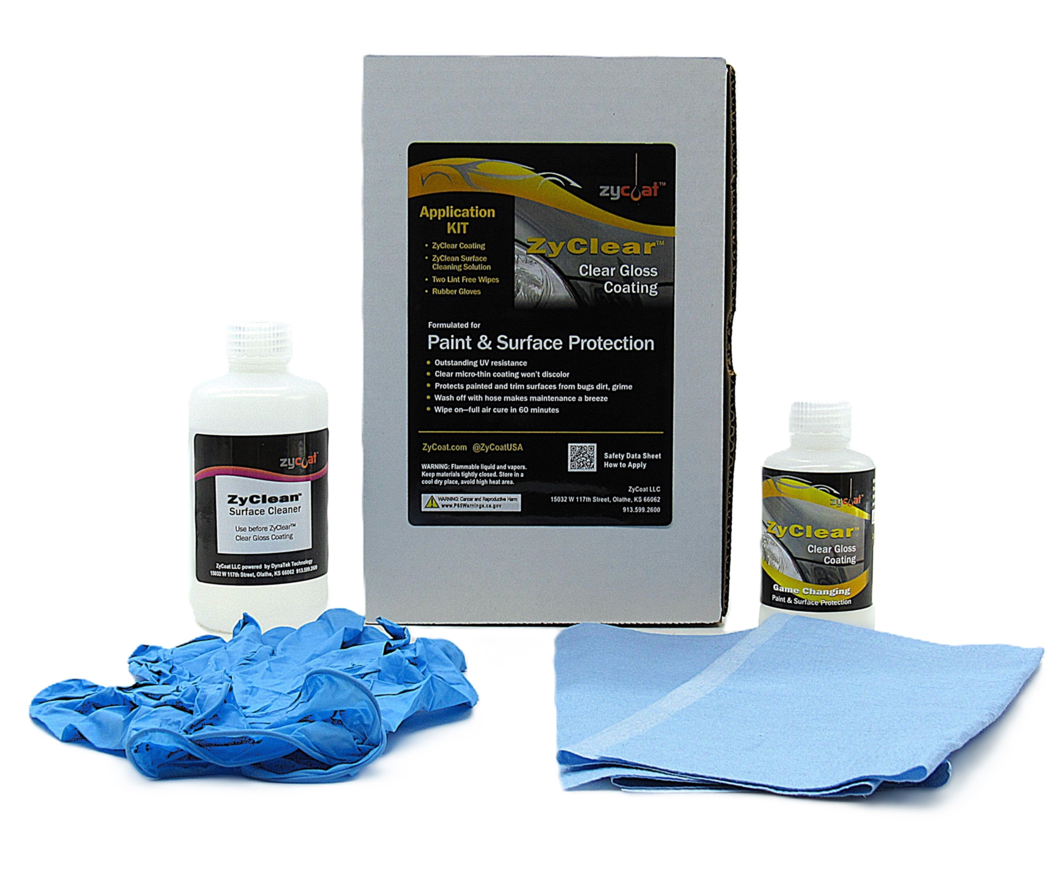 ZyClear Paint & Surface Protection Application Kit – ZyCoat