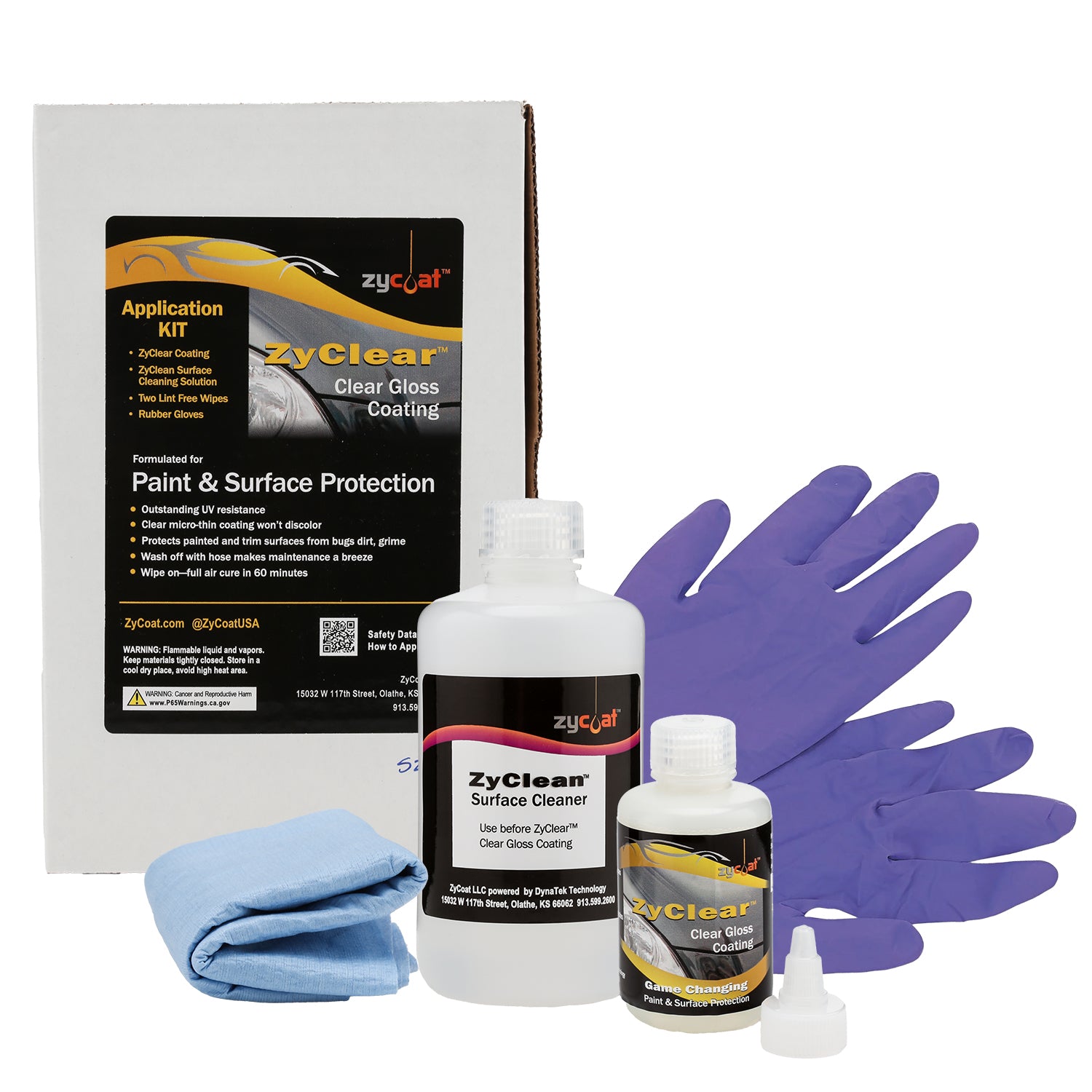 ZyClear Paint & Surface Protection Application Kit – ZyCoat